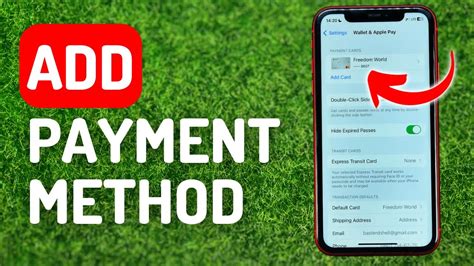 How To Add Payment Method On Iphone Full Guide Youtube