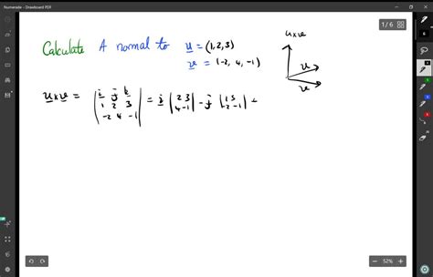 normalizing vectors