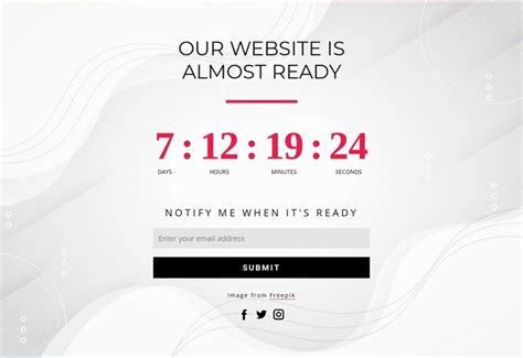 online countdown timer html template