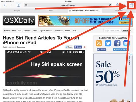 how to close all tabs in safari for iphone and ipad