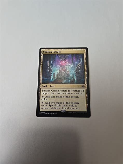 Sunken Citadel Lci Mtg 285 Rare M Nm 1x Ebay