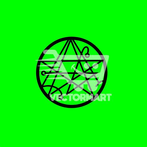 H P Lovecraft Necronomicon Magic Occult Symbol Book Sigil Etsy