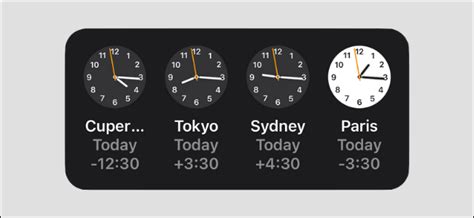 how to add world clock and time zone widgets to your iphone