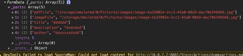 javascript i got problem sending formdata from my reactnative app