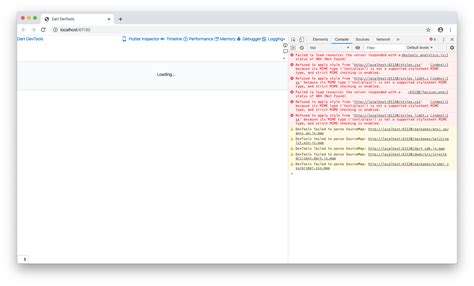 can t run flutter web devtools in debug mode · issue 1707 · flutter