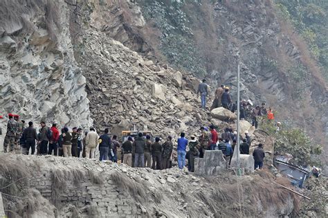 Visions Of Hell Images From A Fatal Landslide In The Darjeeling
