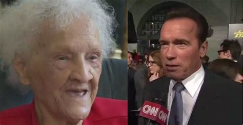 102 Year Old Woman Facing Eviction Gets Help From Arnold Schwarzenegger