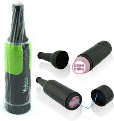 Aircraft Cup Male Masturbator Vibration Beer Bottle