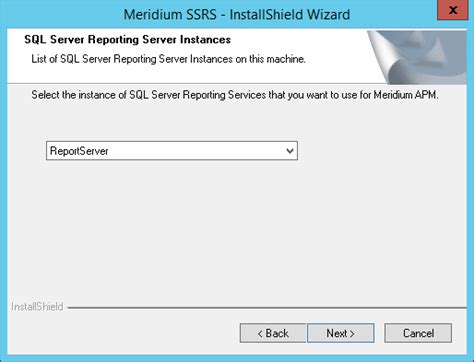 sql server report server first time installation steps
