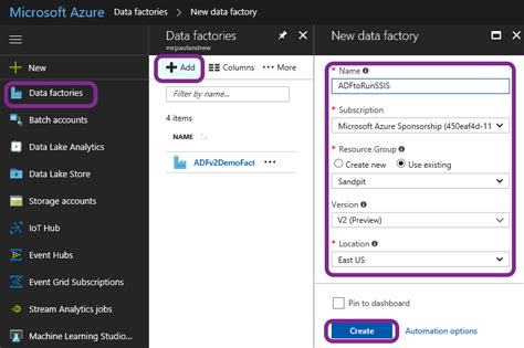 azure ssis how to setup deploy execute and schedule packages purple