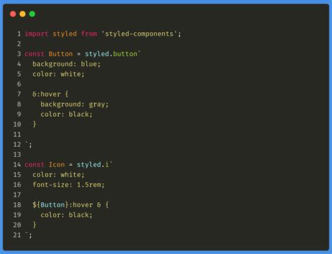 react 7 tricks to work with styled components javascript in plain
