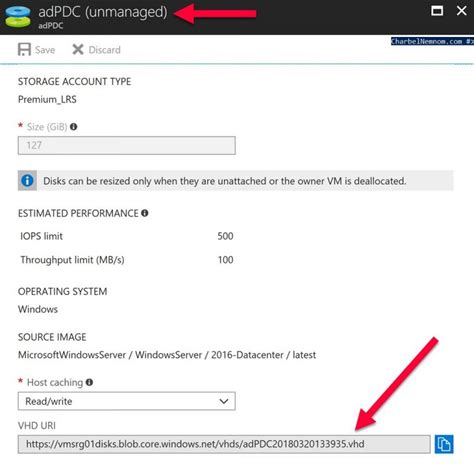 migrate azure vm from unmanaged disks to managed disks with azure