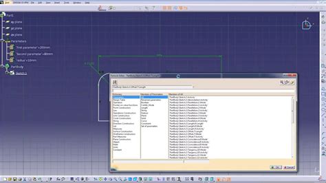how to define parameters in catia v5 youtube