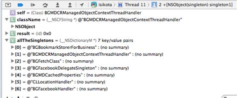 objective c why i ocassionally got this error stack