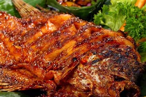 Resep Ikan Bakar Enak Kecap Pedas Nila Padang And Bumbu Kuning