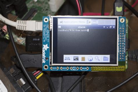 kali with raspberry pi tft support