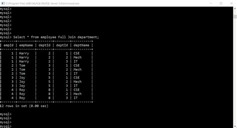 what is join in dbms and what are its types