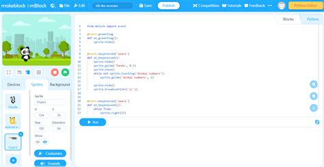what is mblock python editor mblock python editor