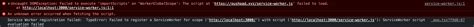 javascript next js uncaught domexception failed to execute