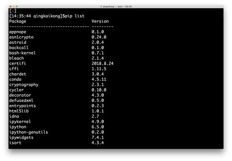 managing packages — python numerical methods