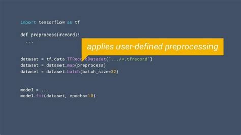 tf data tensorflow input pipeline