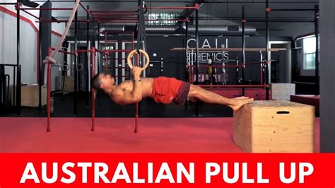 Australian Pull Up Final Progression Youtube
