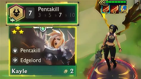 7 Pentakill Kayle⭐⭐⭐ Carry Tft Set 10 Ranked Youtube