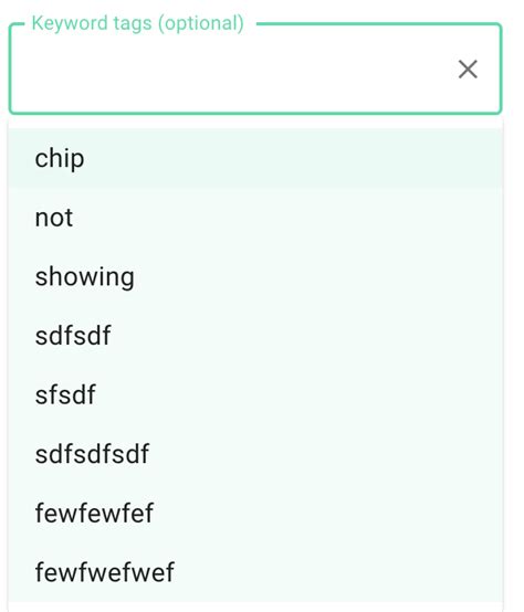 material ui autocomplete rendertags not working with react final form