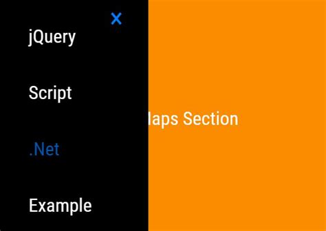 jquery side menu for fullpage scrolling website mln full js free