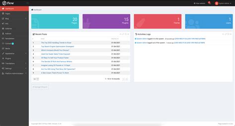 flow laravel personal multilingual blog script by thesky9 codecanyon