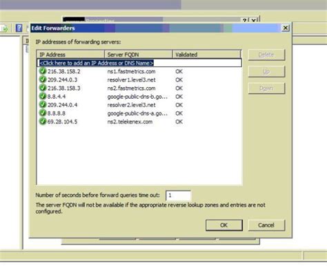 domain name not configured dmain names