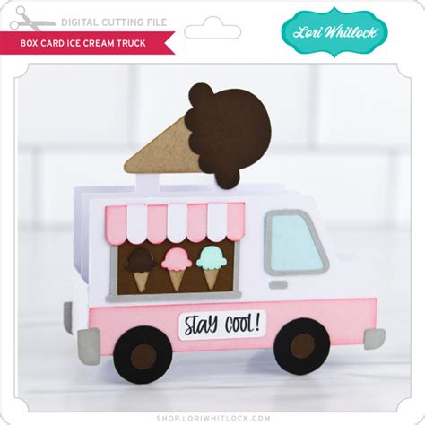 5x7 Box Card Food Truck Bundle Lori Whitlocks Svg Shop