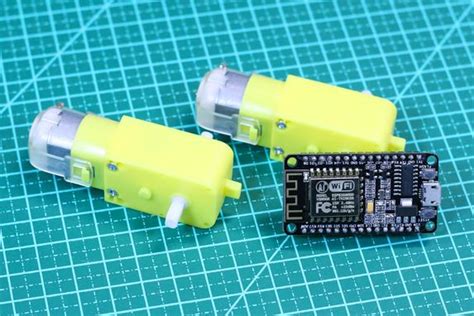 como controlar motor dc com esp8266 nodemcu motores