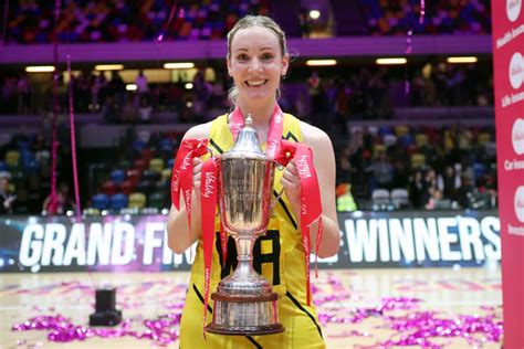 Netball Super League Manchester Thunders Metcalf Ready To Lead
