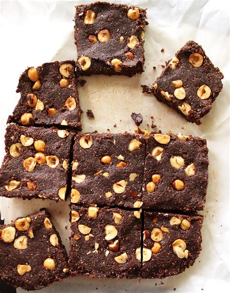 No Bake Hazelnut Brownies V Gf Robust Recipes