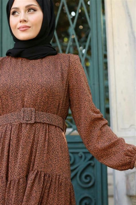 فستان نسائي بألوان مختلفة مع حزام للخصر تصميم رائع وجذاب صناعة تركية