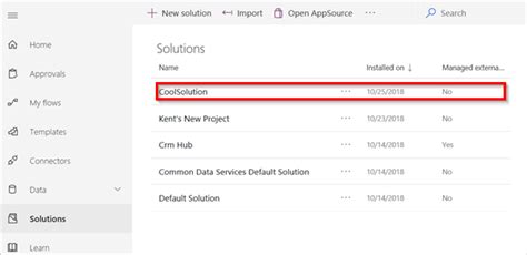 learn how to create solution aware flows power automate microsoft docs