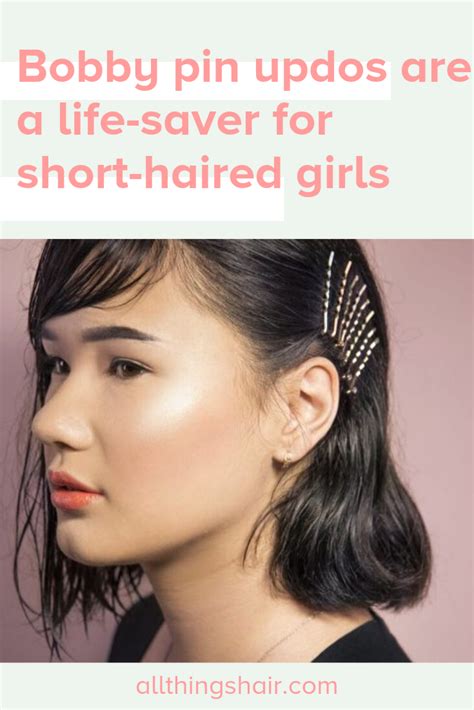 Bobby Pin Updos The Ultimate Hair Hack For Short Haired Ladies