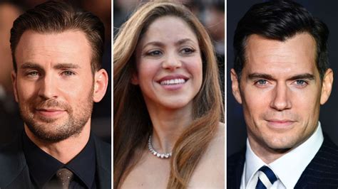 Fans De Shakira La Emparejan Con Chris Evans Y Henry Cavill Tras