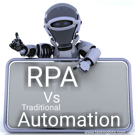 rpa vs traditional automation
