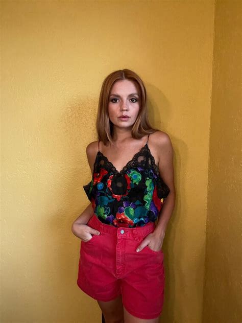 Vintage 80s Floral Bodysuit Gem