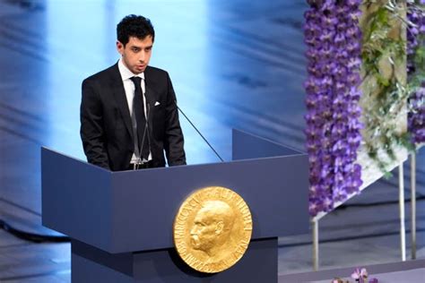 Twins Accept Nobel Peace Prize On Behalf Of Mother Jailed In Iran