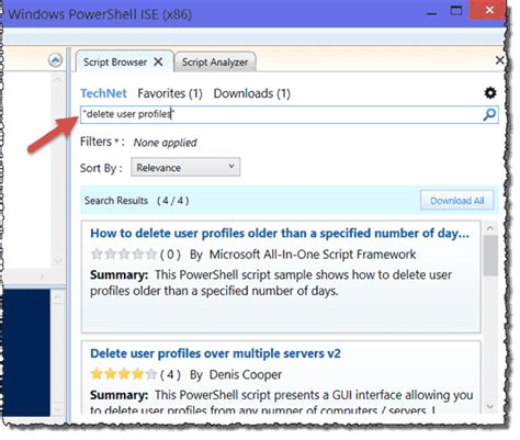 powershell script browser and script analyzer must have tools for