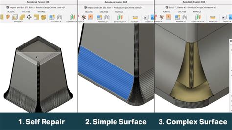 import and edit stl files in fusion 360 2022 product design online