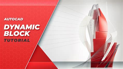 autocad dynamic block tutorial youtube