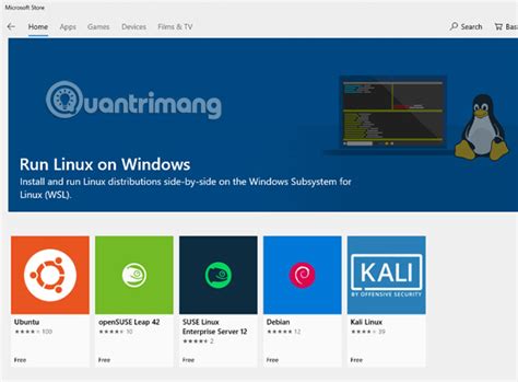 how to run linux desktop using windows subsystem for linux