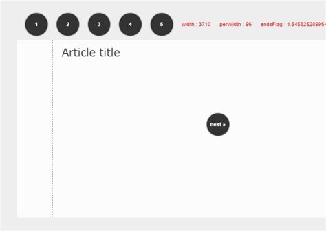 responsive jquery slider with css3 animations for each