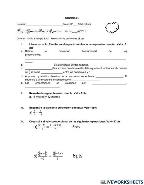 Concepto De Razòn Y Proporción 1063809 Yarenisarauz