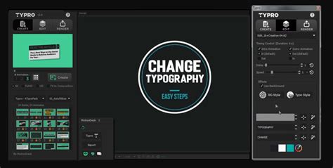 typro per adobe after effects animation titles 3dart