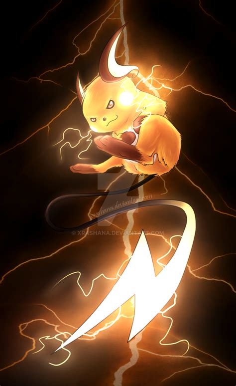 Raichu By Xrashana On Deviantart